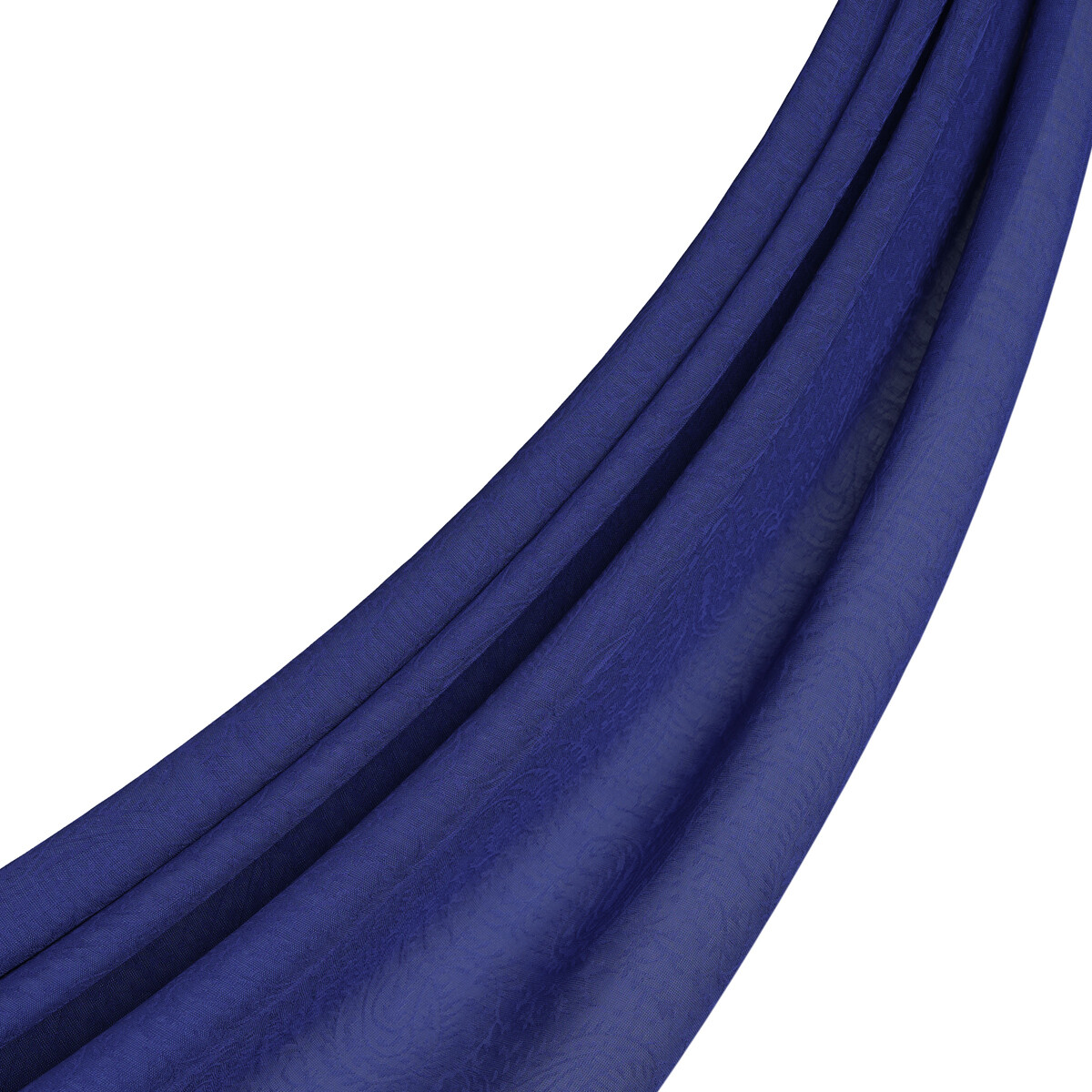 All Seasons Sax Blue Print Monogram Scarf | Ipekevi