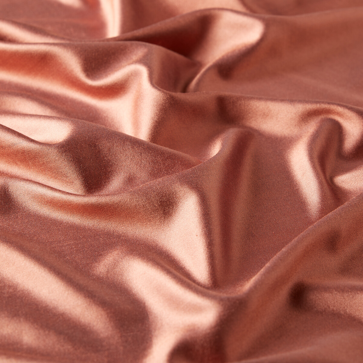 Copper Reversible Silk Neck Scarf | Ipekevi