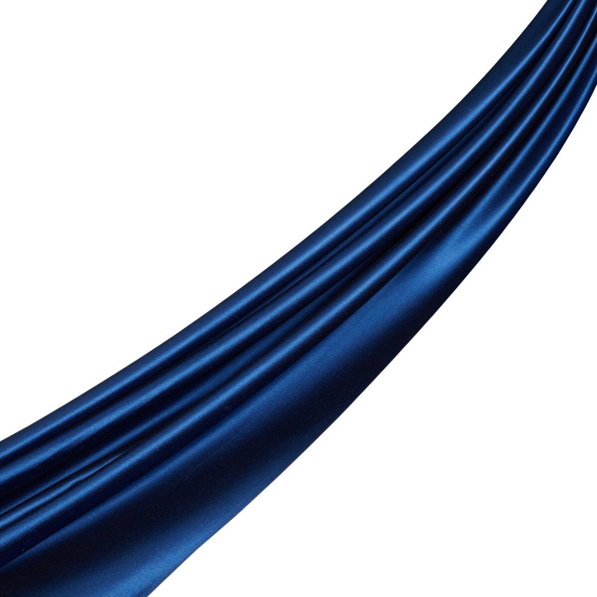 Ocean Blue Reversible Silk Neck Scarf | Ipekevi