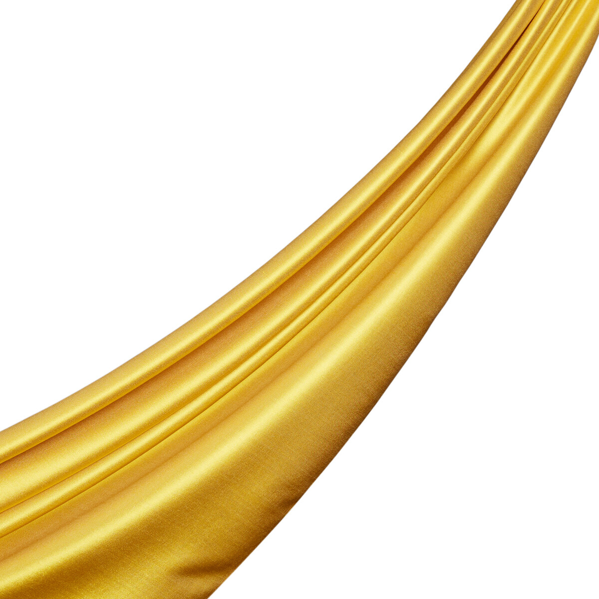 Yellow Reversible Silk Neck Scarf | Ipekevi